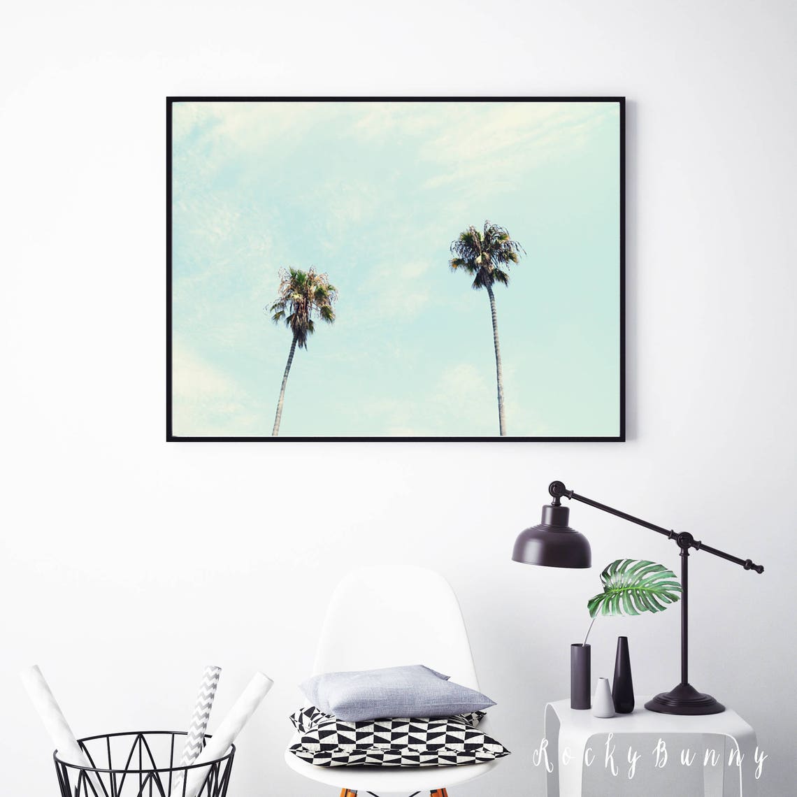 Tropical Landscape Photography Large Poster Print Palm - Etsy Canada