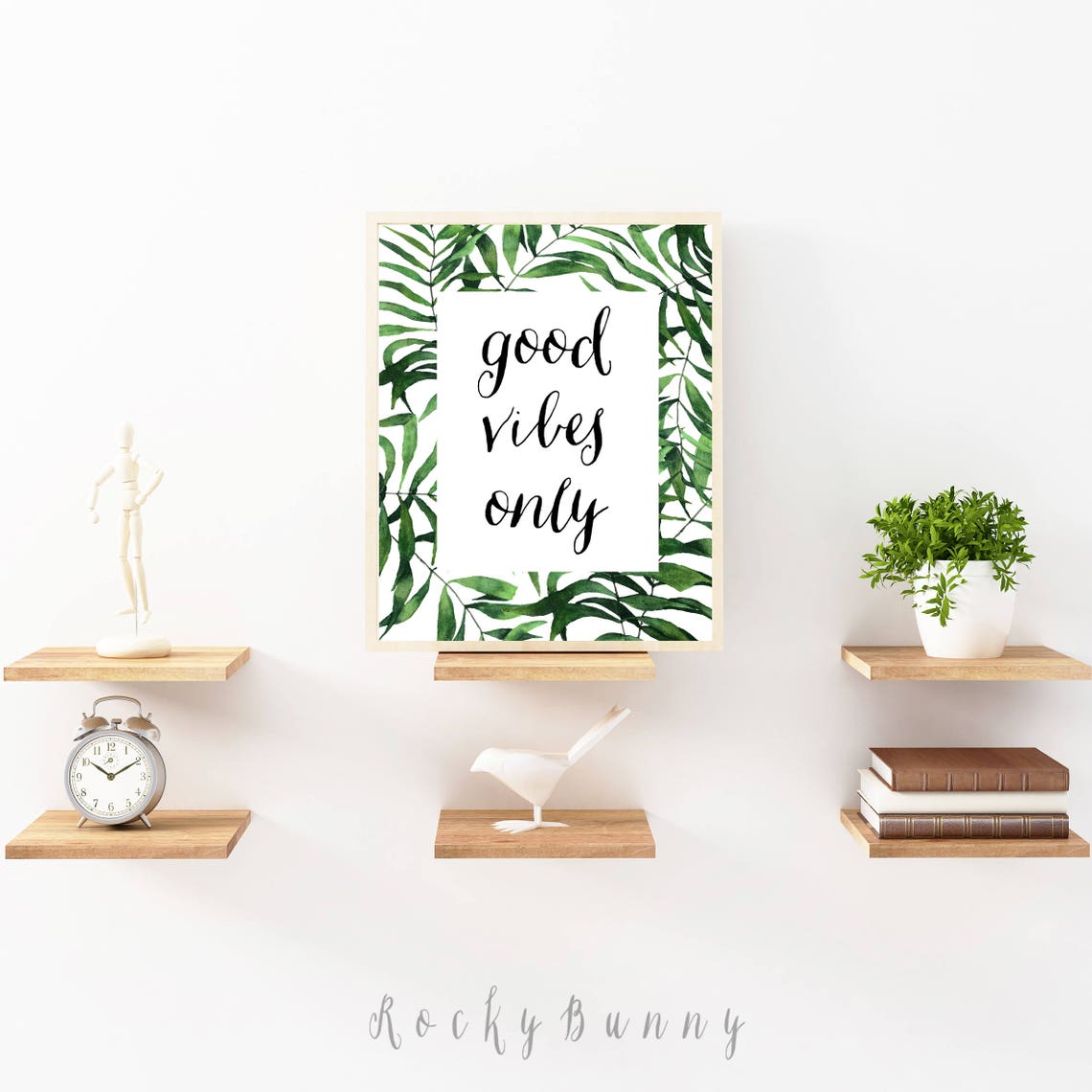 Good Vibes Only Print, Printable Poster, Typography Digital Download ...