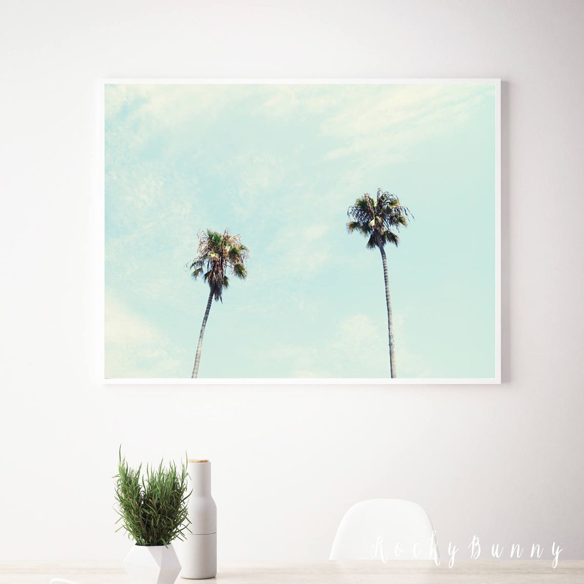 Tropical Landscape Photography Large Poster Print Palm - Etsy Canada