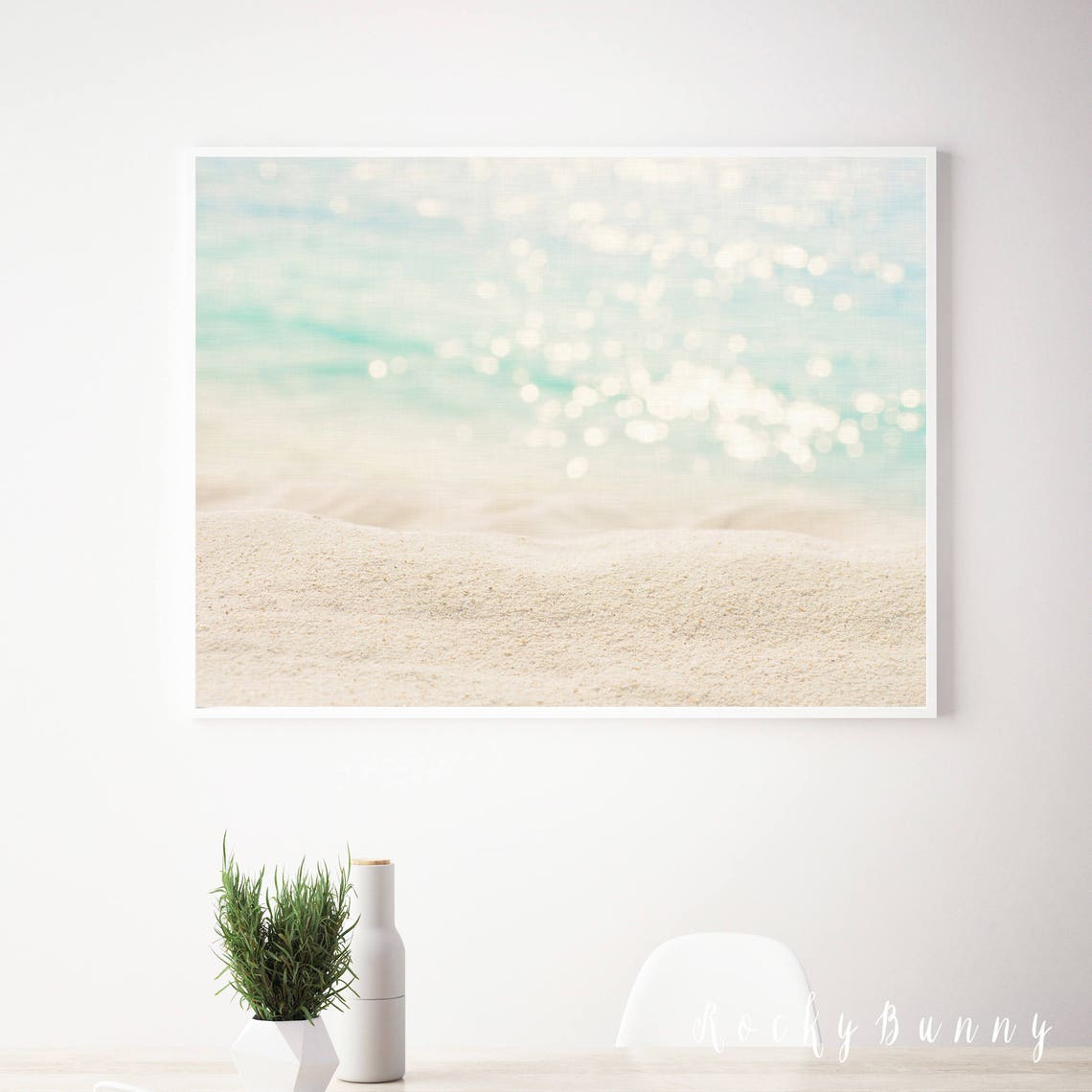 Printable Beach Poster, Coastal Printable Poster, Digital Download ...