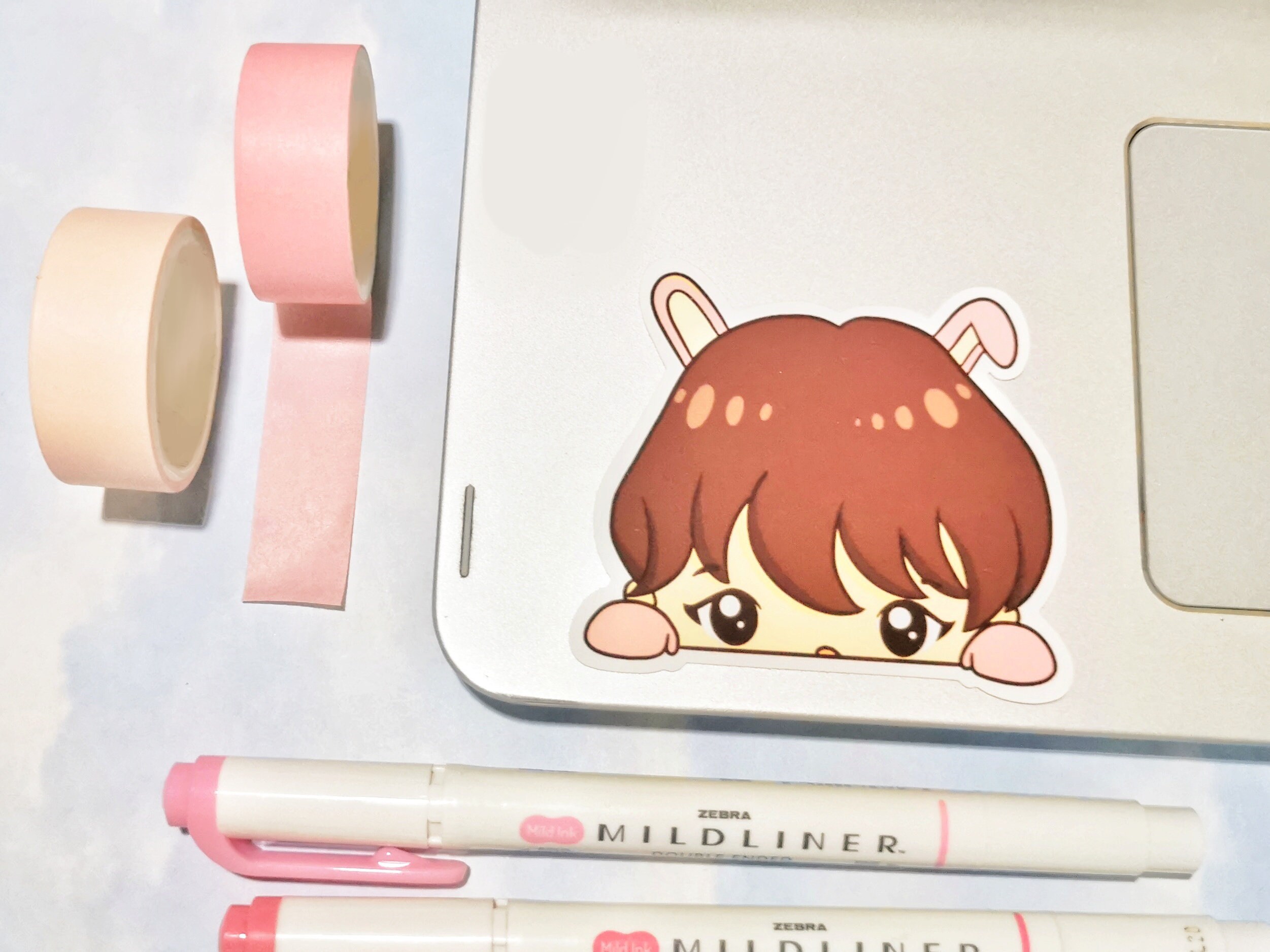 BTS Jungkook Peaker Sticker JK Sticker Cooky Sticker - Etsy