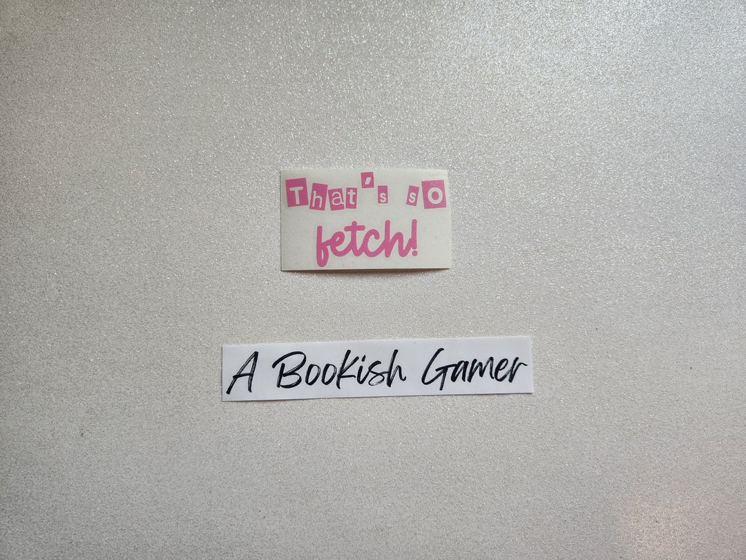That's so Fetch Mean Girls Inspired Vinyl Decals - Etsy