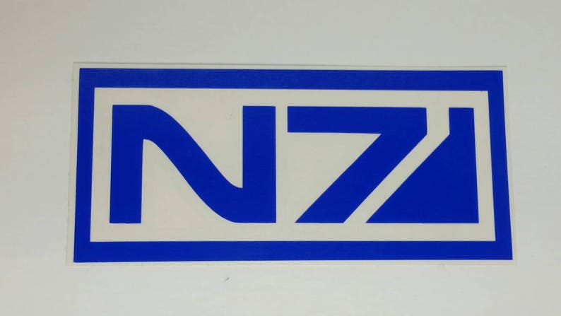 Mass Effect N7 Vinyl Decal - Etsy