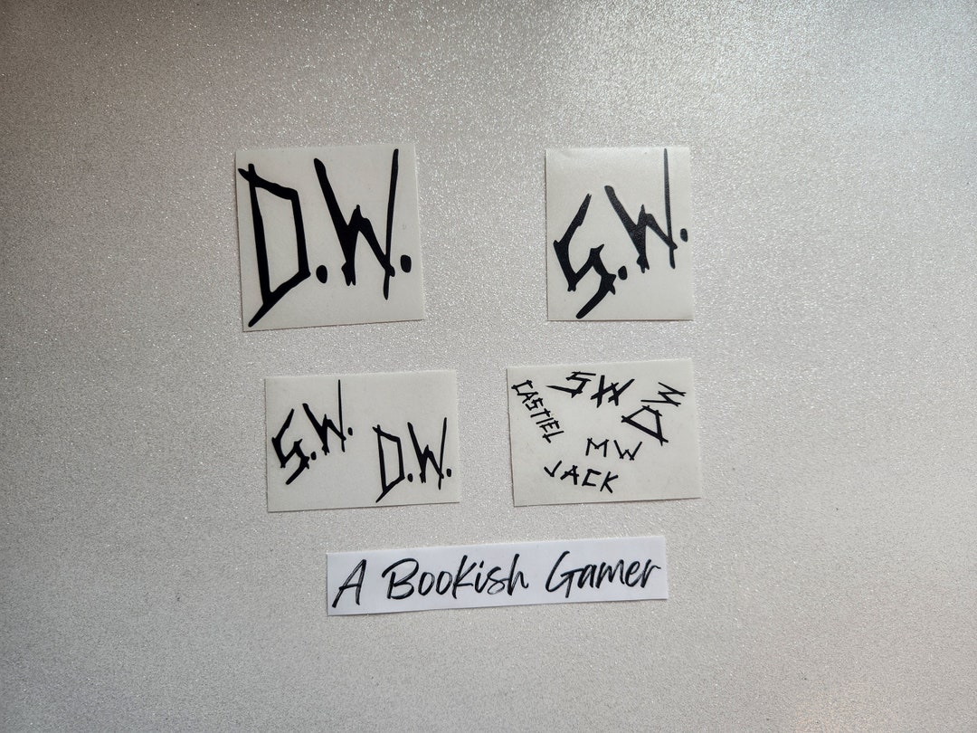 Supernatural Initials Vinyl Decal - Etsy