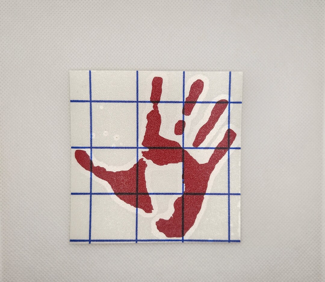 Supernatural Castiel's Handprint Vinyl Decal - Etsy