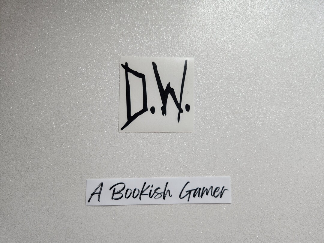 Supernatural DW Initials Vinyl Decal - Etsy