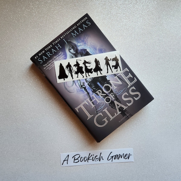 Throne of Glass Cover Decal - Etsy