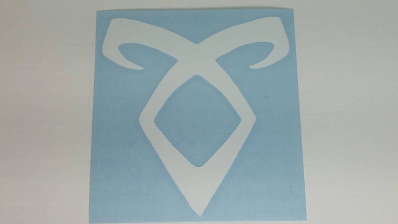 The Mortal Instruments Shadowhunter Angelic Rune Vinyl Decal - Etsy
