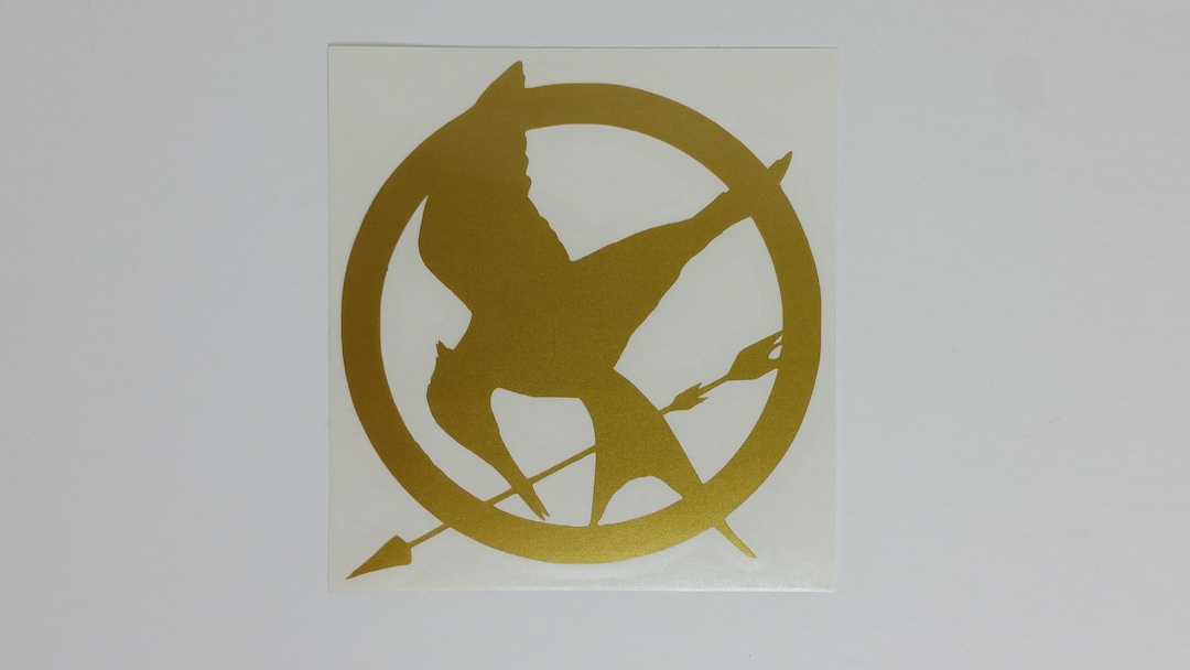 Hunger Games Mockingjay Vinyl Decal - Etsy