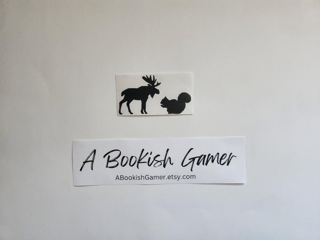 Supernatural Moose and Squirrel Vinyl Decal - Etsy