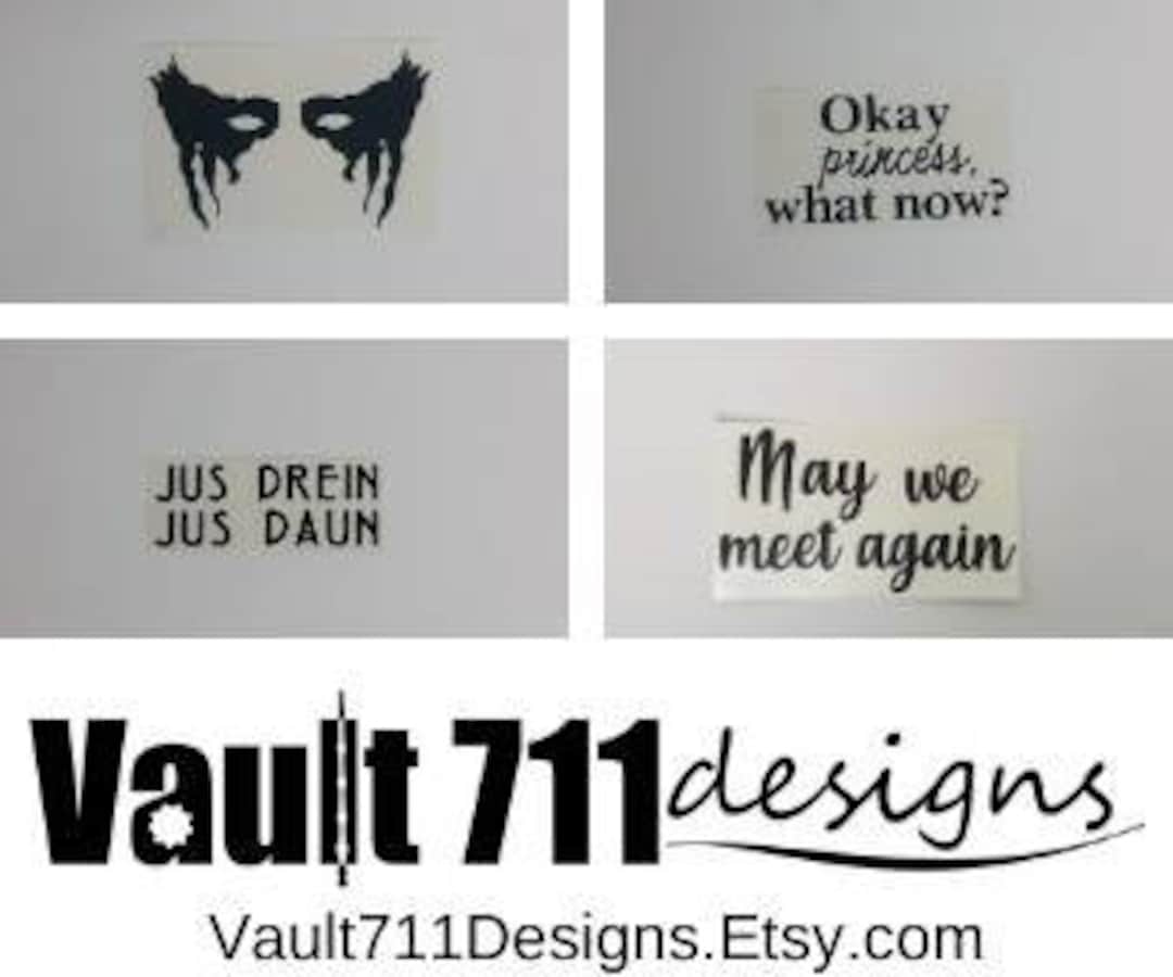 The 100 Inspired Vinyl Decals - Etsy