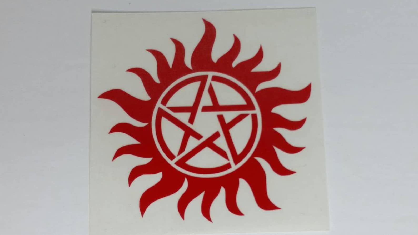 Supernatural Symbol Vinyl Decals Available as Singles or | Etsy