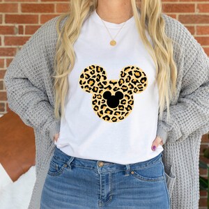 Mickey Leopard Print Svg ,mickey SVG , Leopard Svg , Mickey Cricut ...