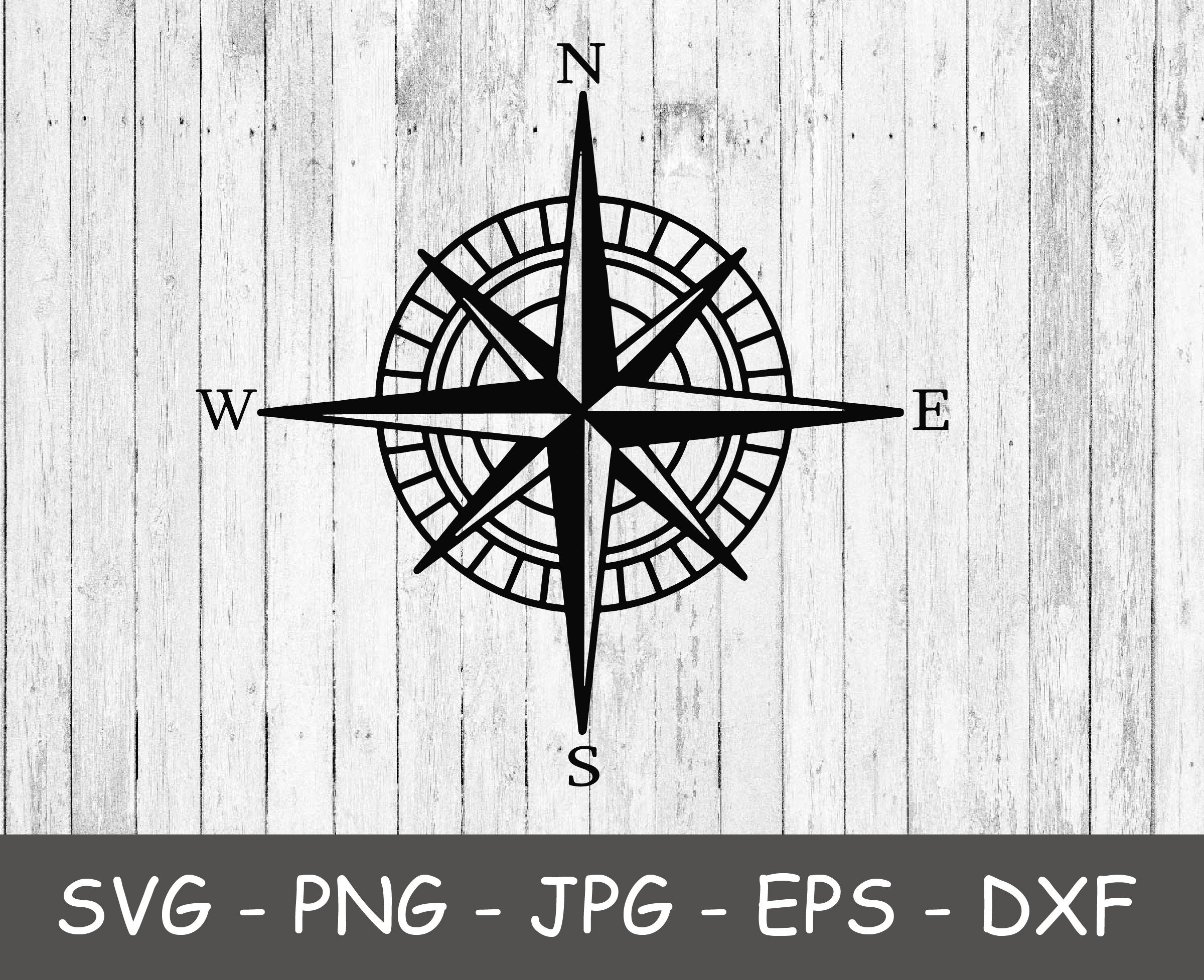 Compass Svg Nautical Compass SVG Compass Star Svg compass - Etsy Australia