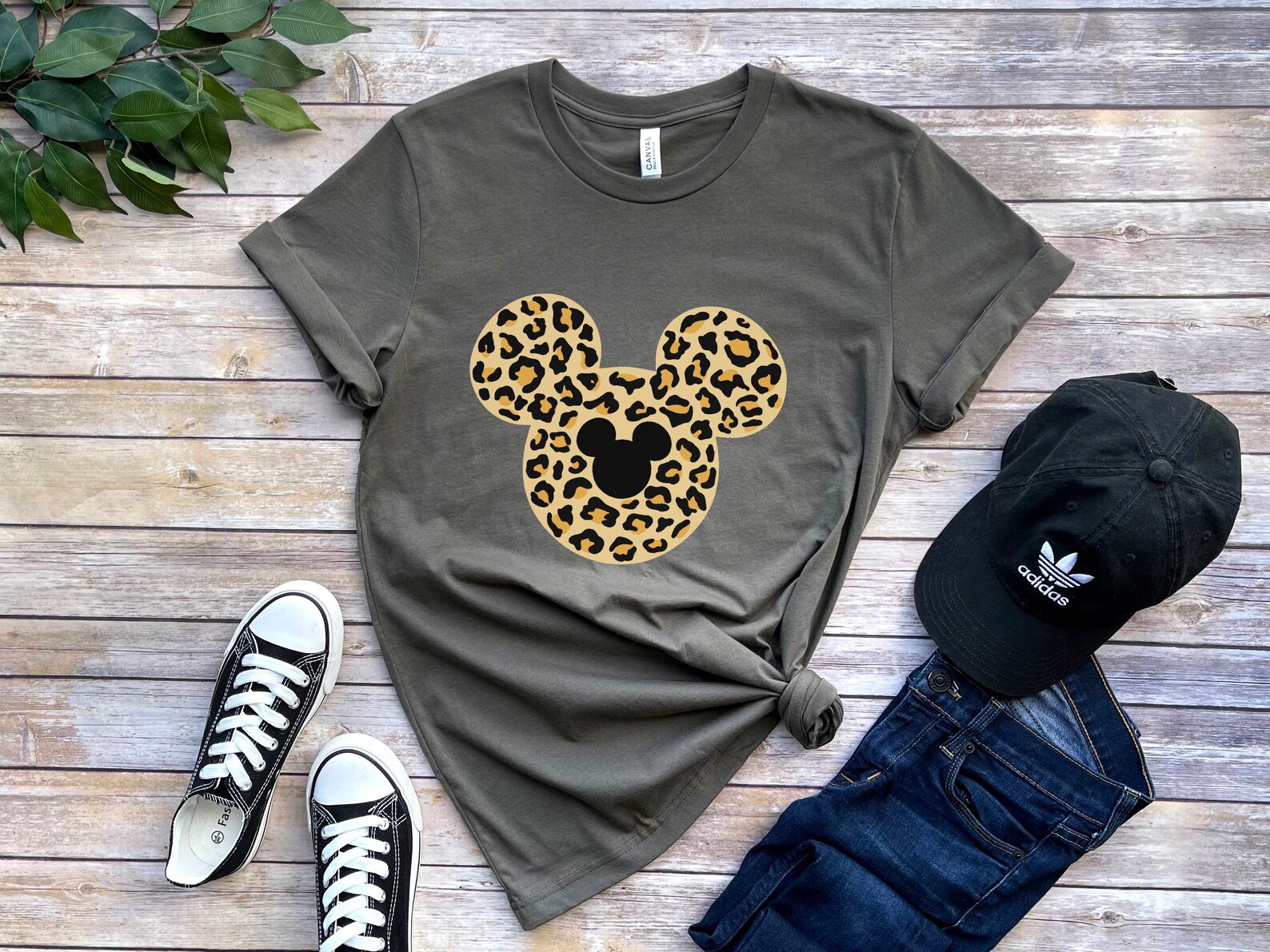 Mickey Leopard Print Svg mickey SVG Leopard Svg Mickey - Etsy