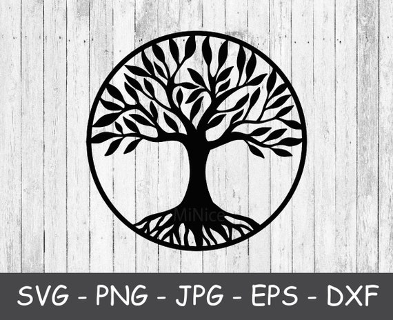 Tree of Life SVG Tree Svg tree of Life Png tree Silhouette - Etsy Australia