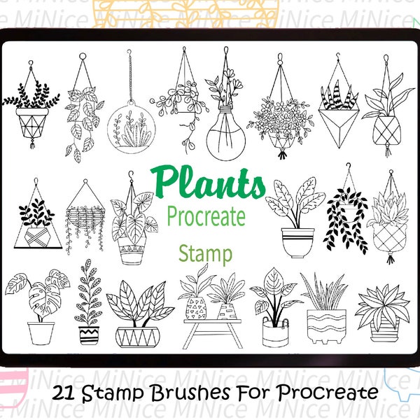 Plant Stamp - Etsy