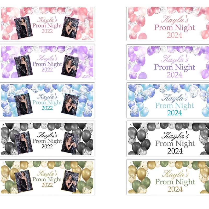 Prom Night Banner - Etsy UK