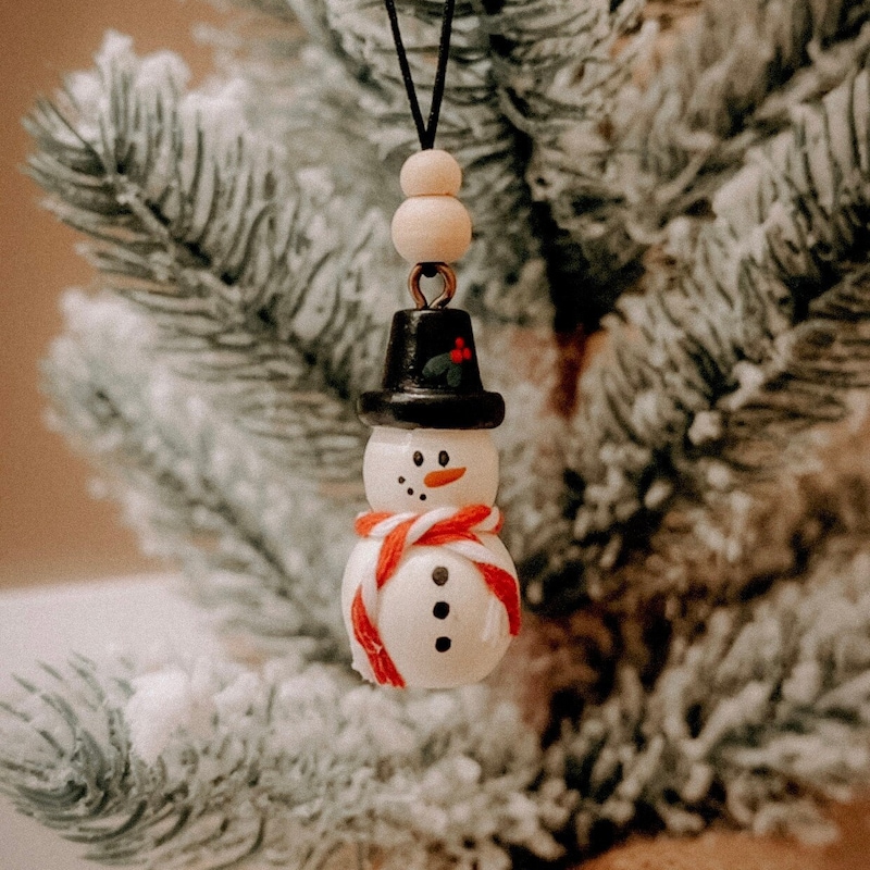 Snowman Ornament - Etsy