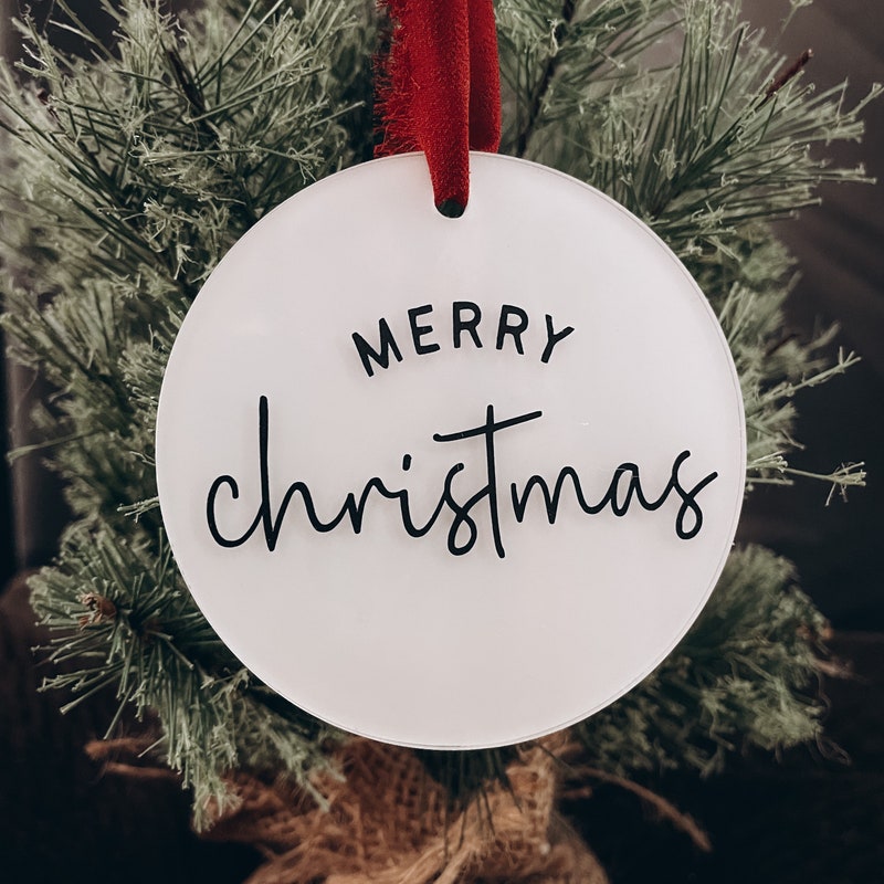 Acrylic Christmas - Etsy