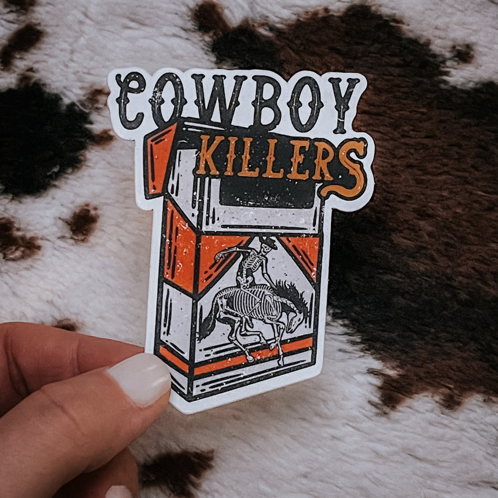 Cowboy Sticker Cowboy Killers Sticker Western Sticker - Etsy