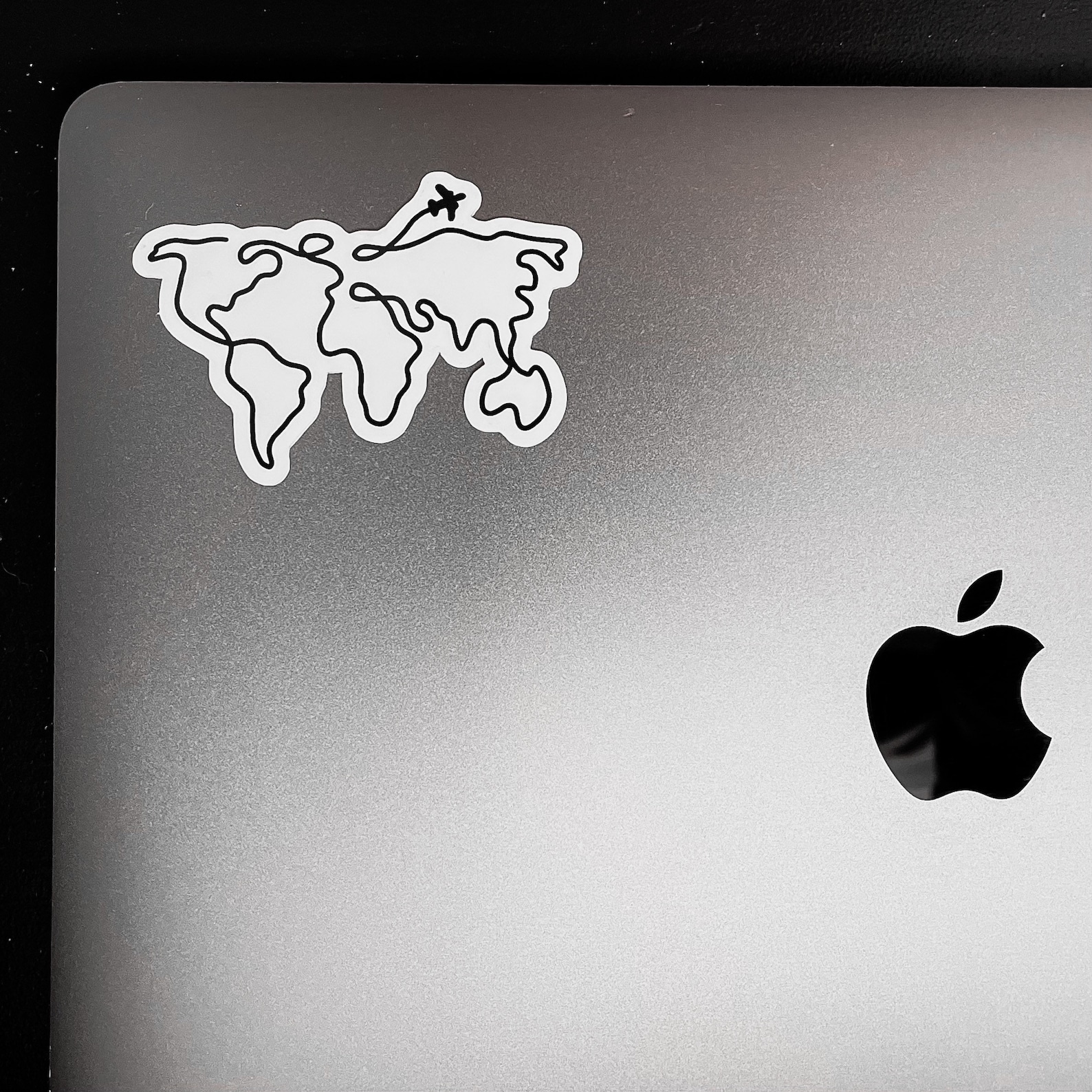 The Original Travel Sticker US Map World Map Adventure - Etsy