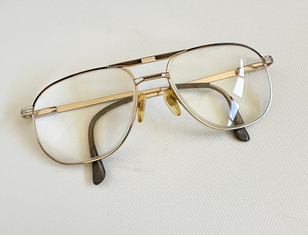 Real Vintage Esquire Metal Eyeglass Frames Unisex - Etsy