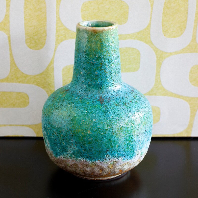 Glazed Ceramic Vase - Etsy