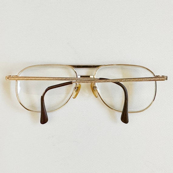 Real Vintage Esquire Metal Eyeglass Frames Unisex - Gem