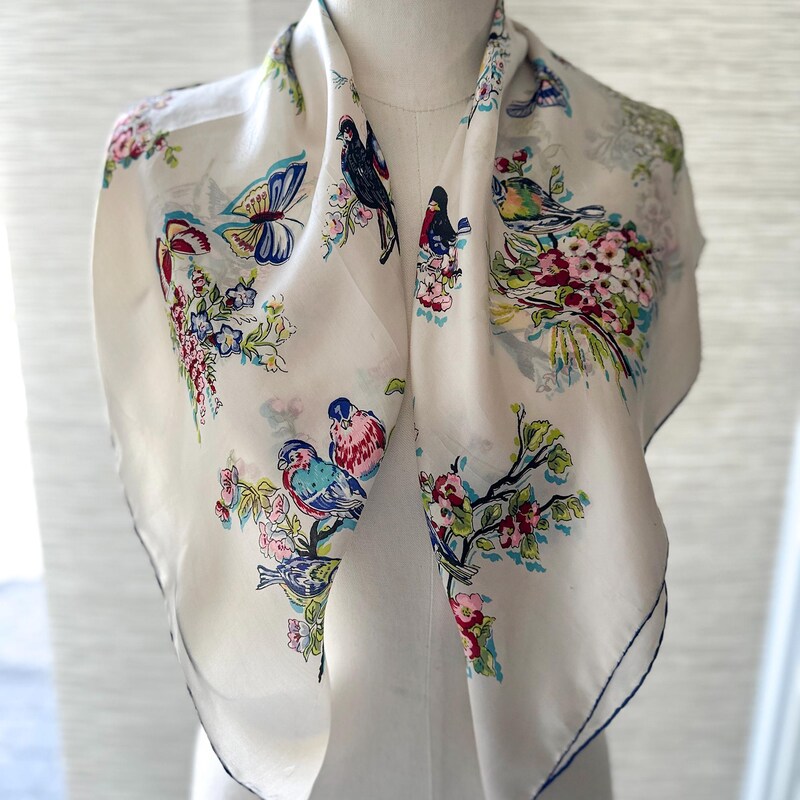 Bird Scarf - Etsy