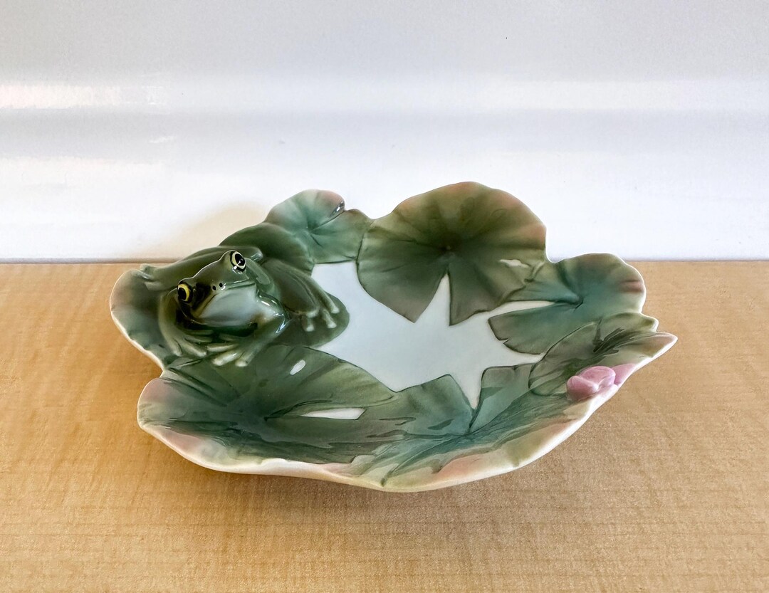 Rare Franz Porcelain Collection Amphibia Frog - Etsy