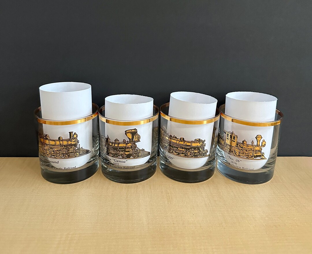 Vintage American Railroad Association Short Line Collectable Drinking ...