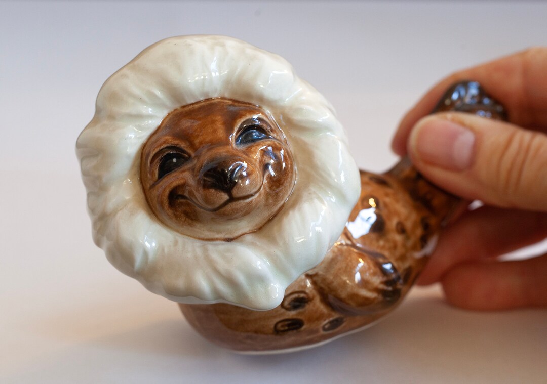 Goebel Sea Lion With Mane, Goebel of West Germany, Ceramic Seal ...