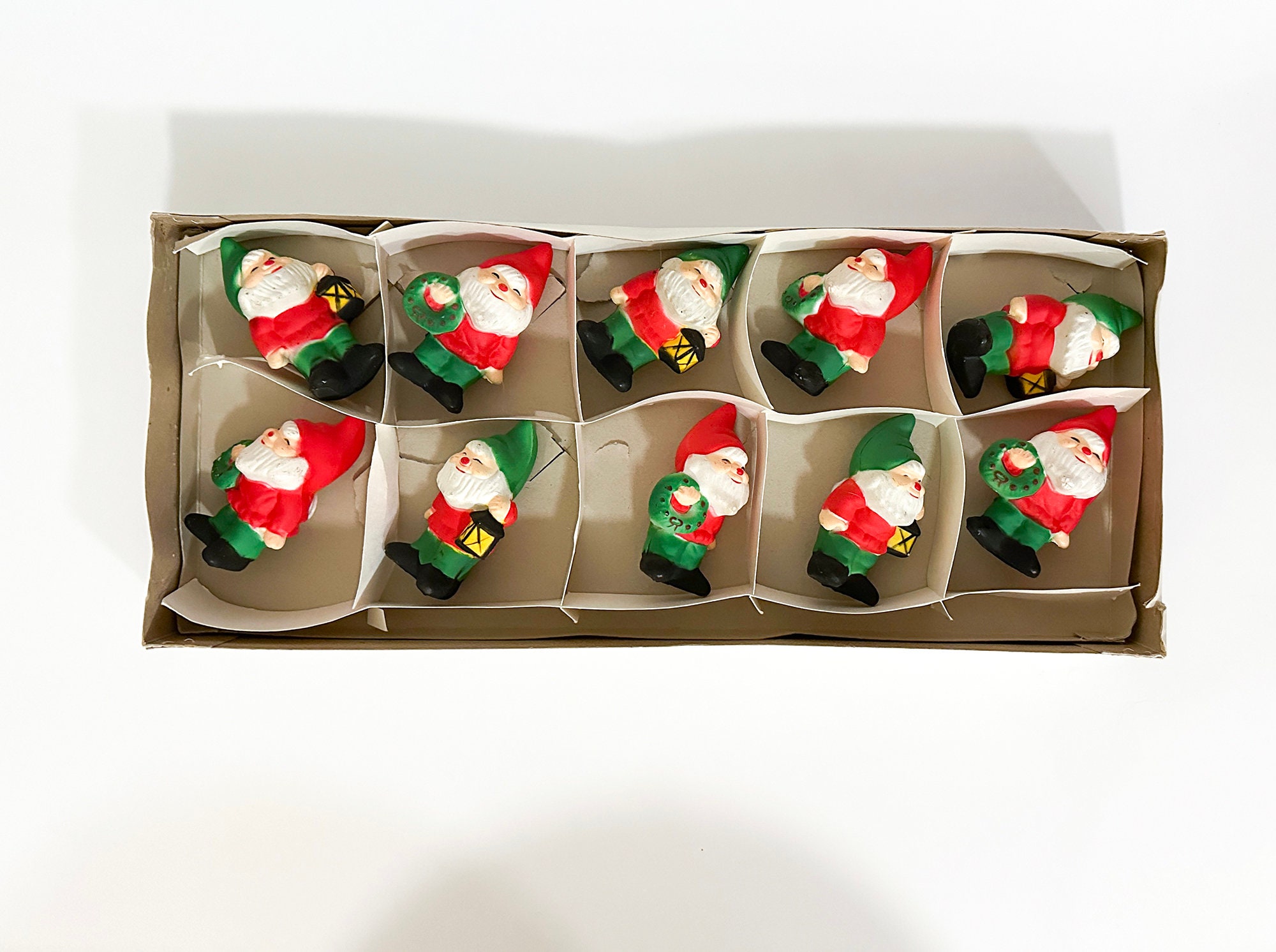 Vintage Kurt Adler Christmas Elf String Light Covers - Etsy