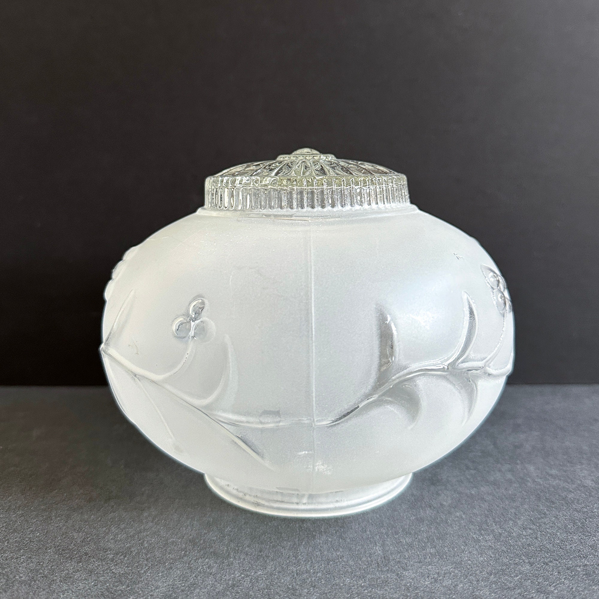 Vintage Satin Glass Light Cover or Shade 1960s Lighting - Etsy