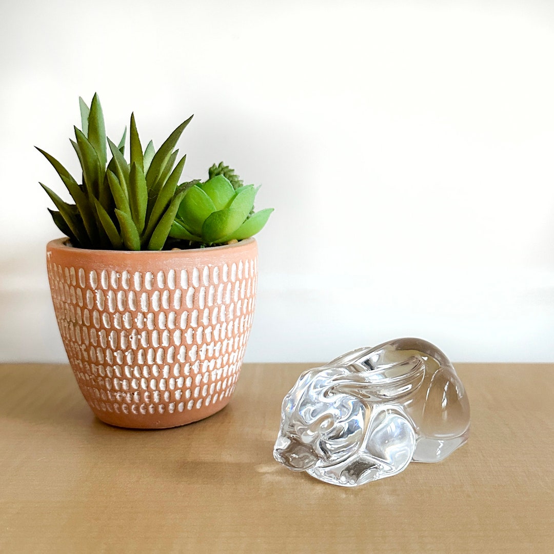 German Lead Crystal Bunny Rabbit - Etsy