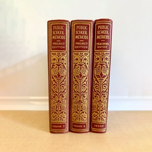 Antique Books Published in 1922, Public School Methods Volume 5, 6 and ...