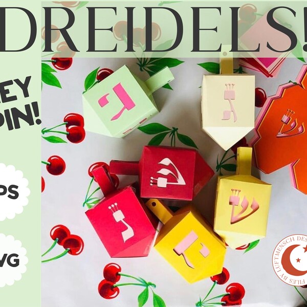 Dreidel Svg - Etsy