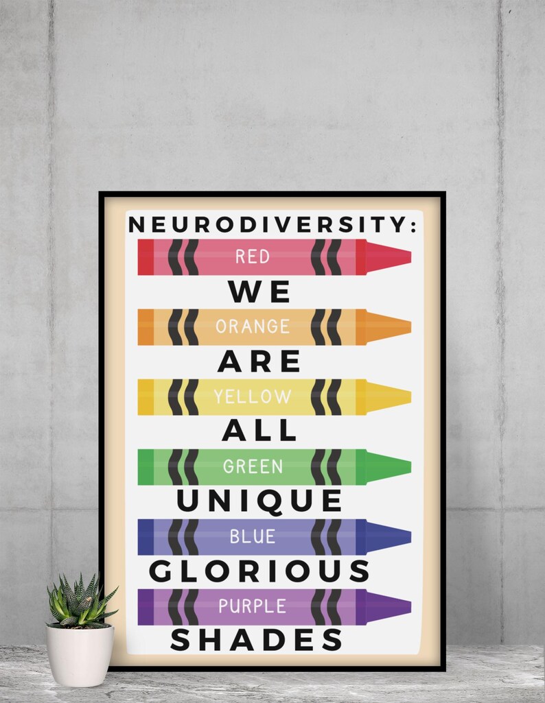 Positive & Inspirational Autism Wall Art Posters – Autism, Inclusivity ...