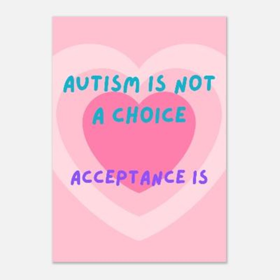 Autism Acceptance Poster – Positive Affirmations for Proud ...