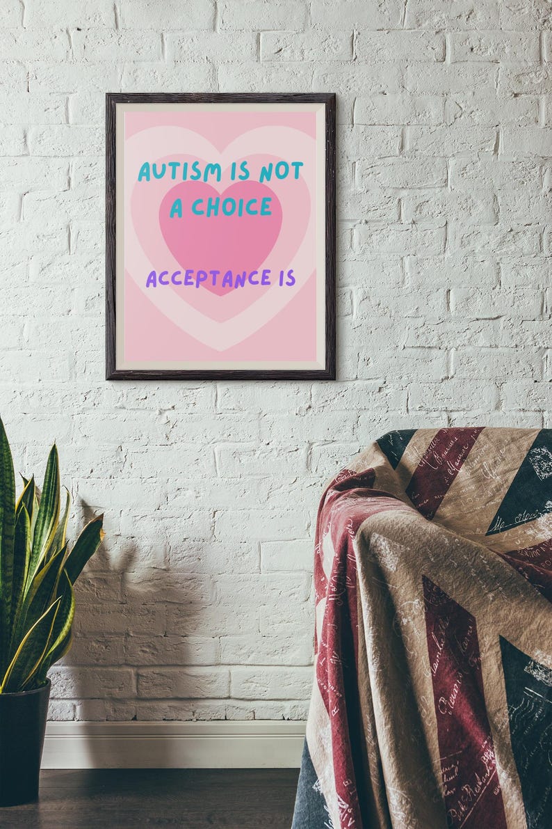 Positive & Inspirational Autism Wall Art Posters – Autism, Inclusivity ...