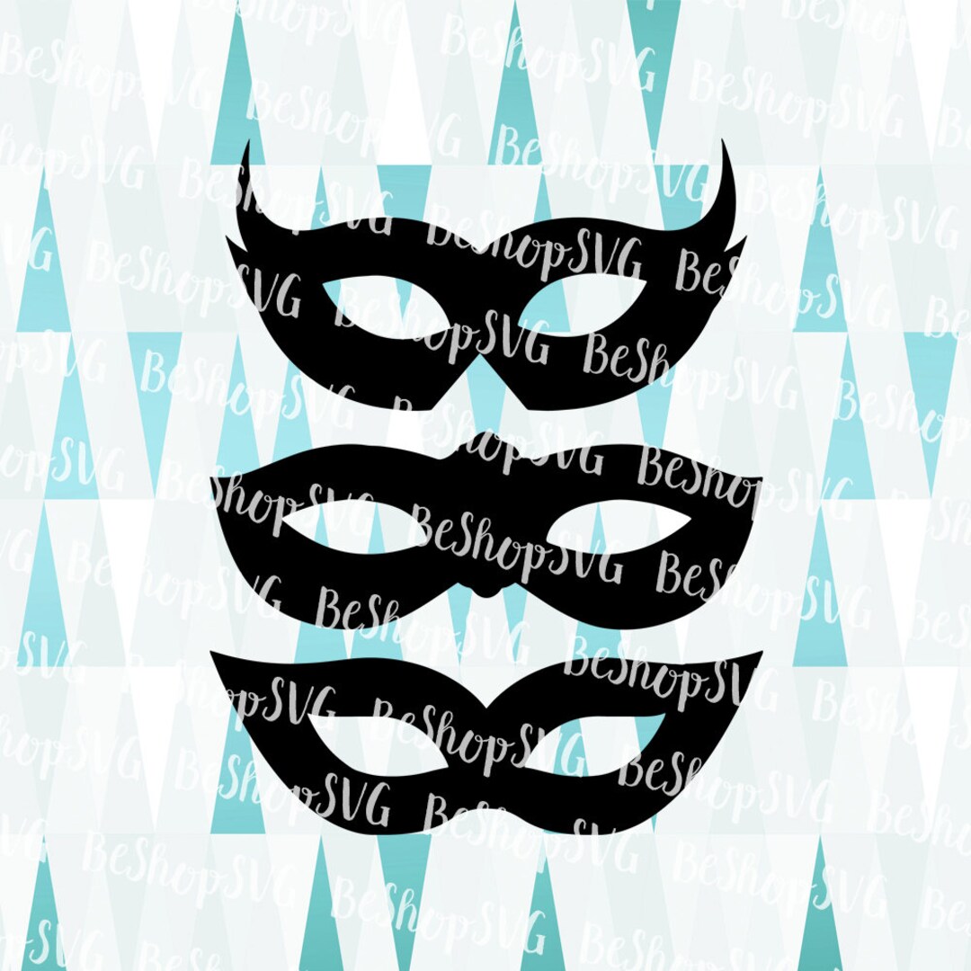 Carnival Mask SVG Masks SVG Masks Bundle SVG Masquerade - Etsy