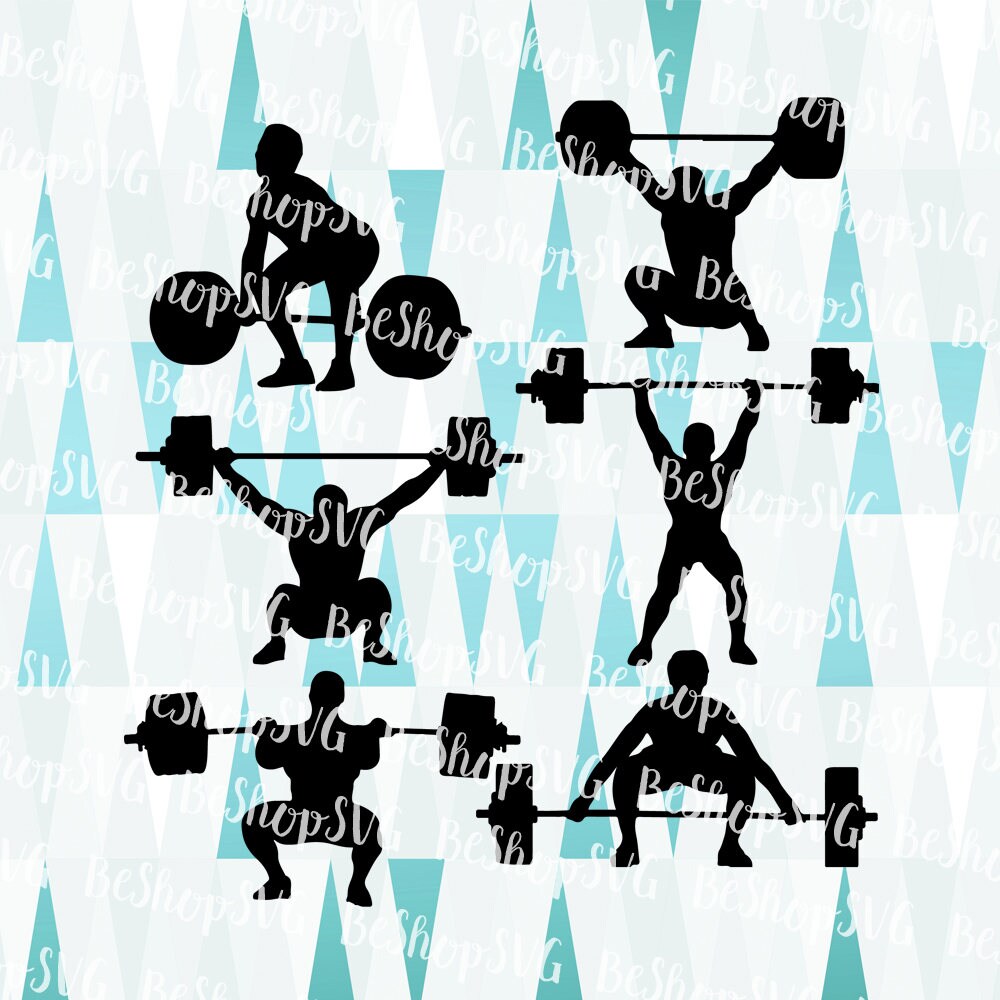 Mens Squats Svg - Etsy