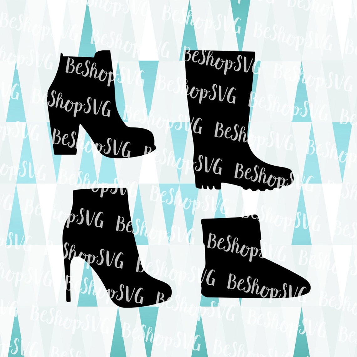 Boots SVG Boots Bundle SVG Ankle Boots SVG Fashion Svg - Etsy