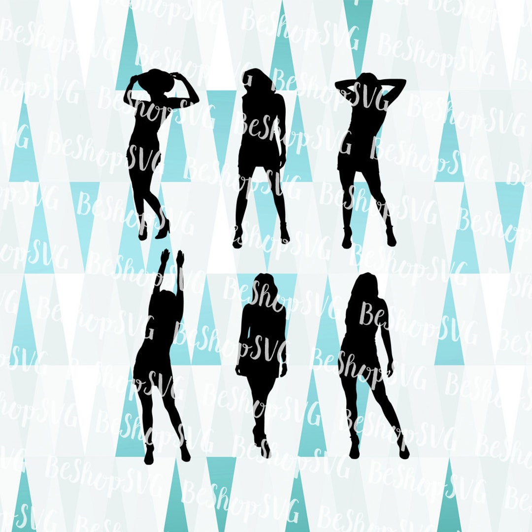 Women Silhouette SVG, Women SVG, Models SVG, Women's Day Svg, Girls Svg ...