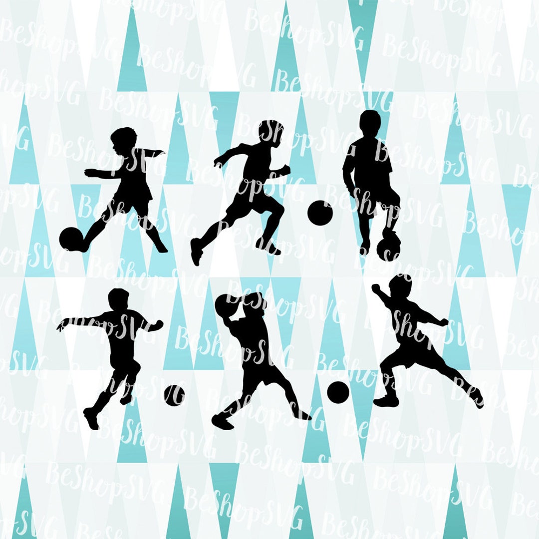 Soccer Players SVG Soccer SVG Soccer Boy SVG Junior Soccer - Etsy