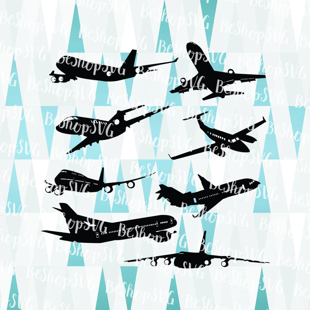 Airplanes bundle SVG Airplane SVG Planes SVG Aviation Svg | Etsy