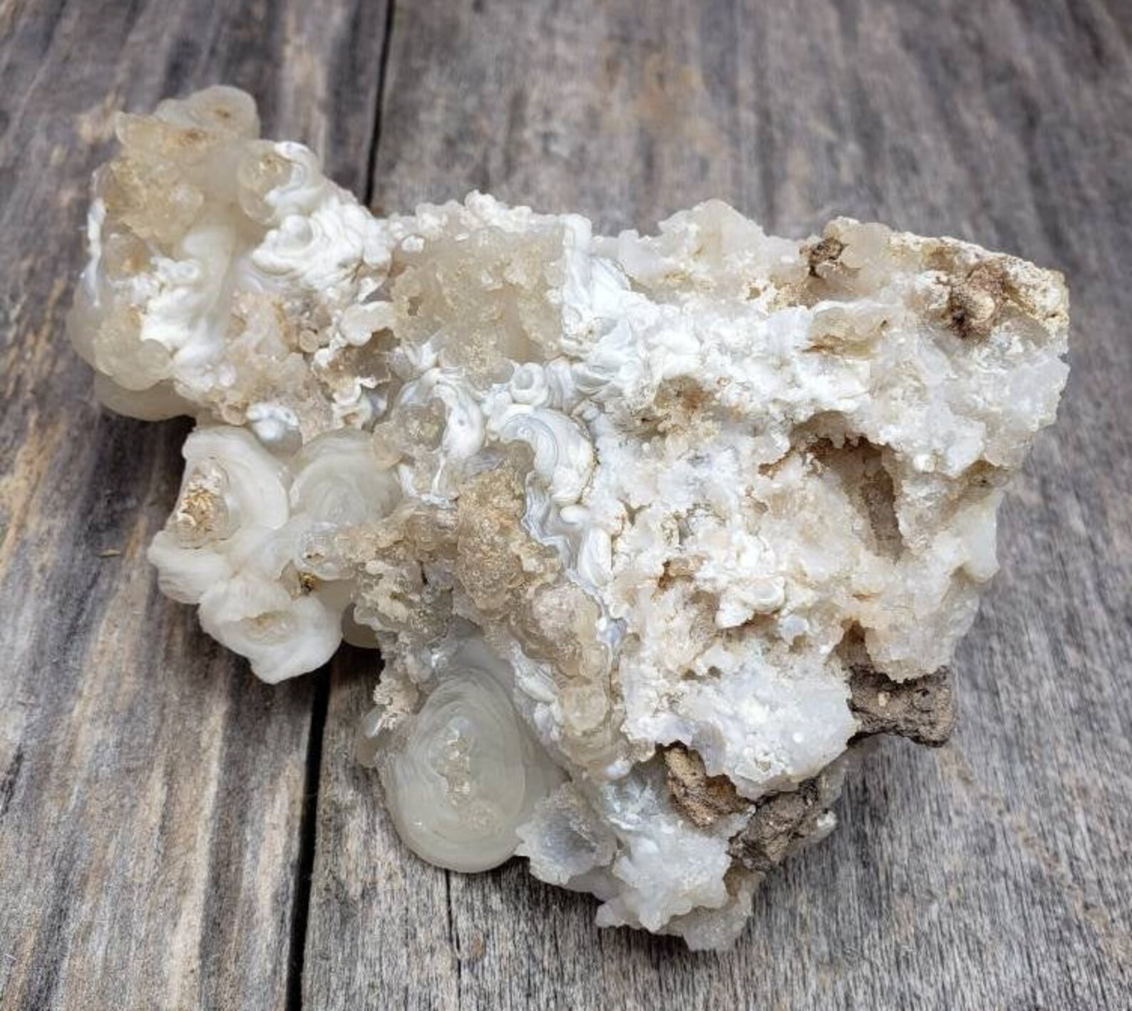 Chalcedony Stone Raw Agate Rock Specimen Raw Quartz - Etsy