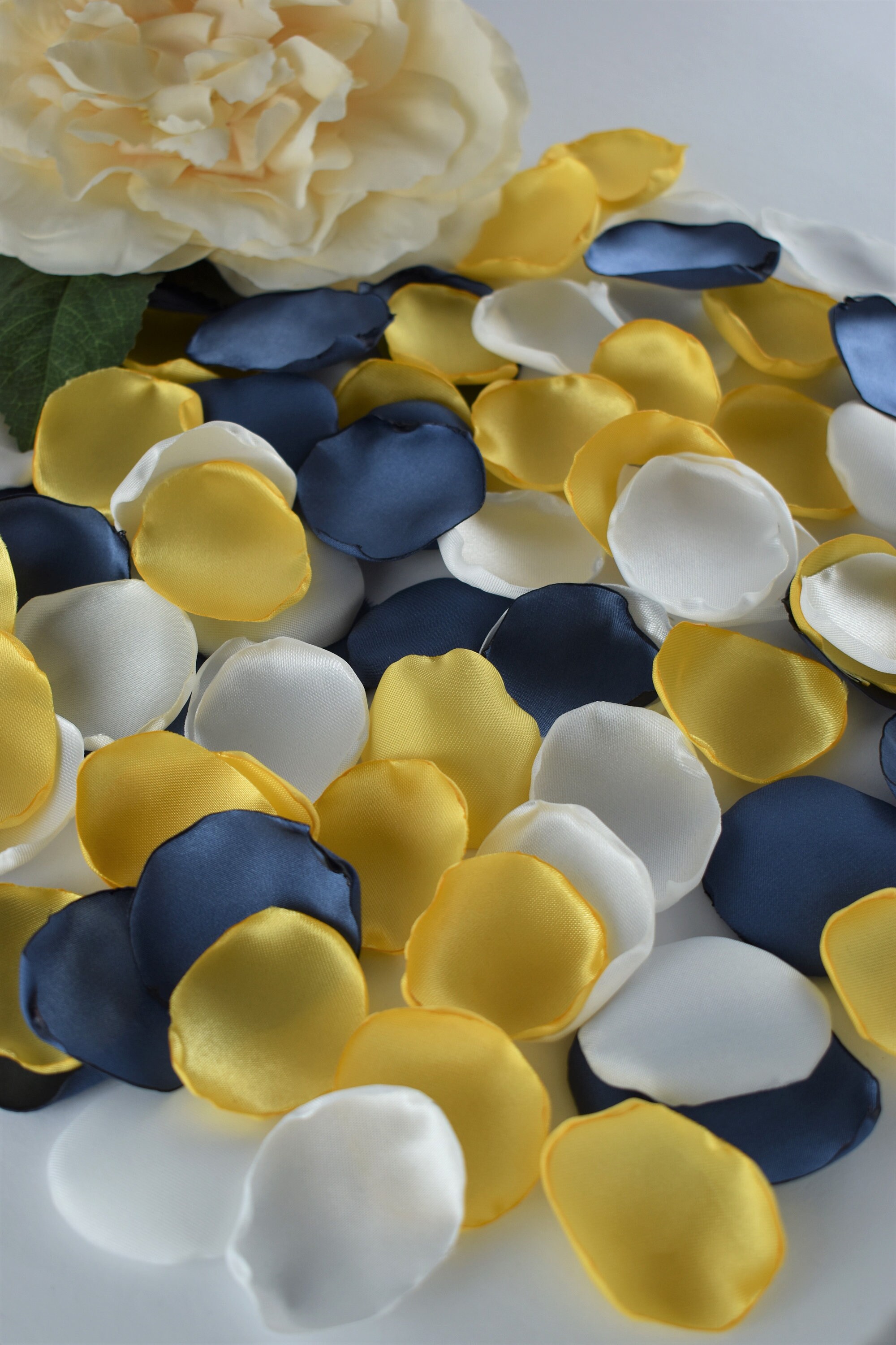 Steel Blue Rose Petals Marigold Flower Petals White Rose | Etsy