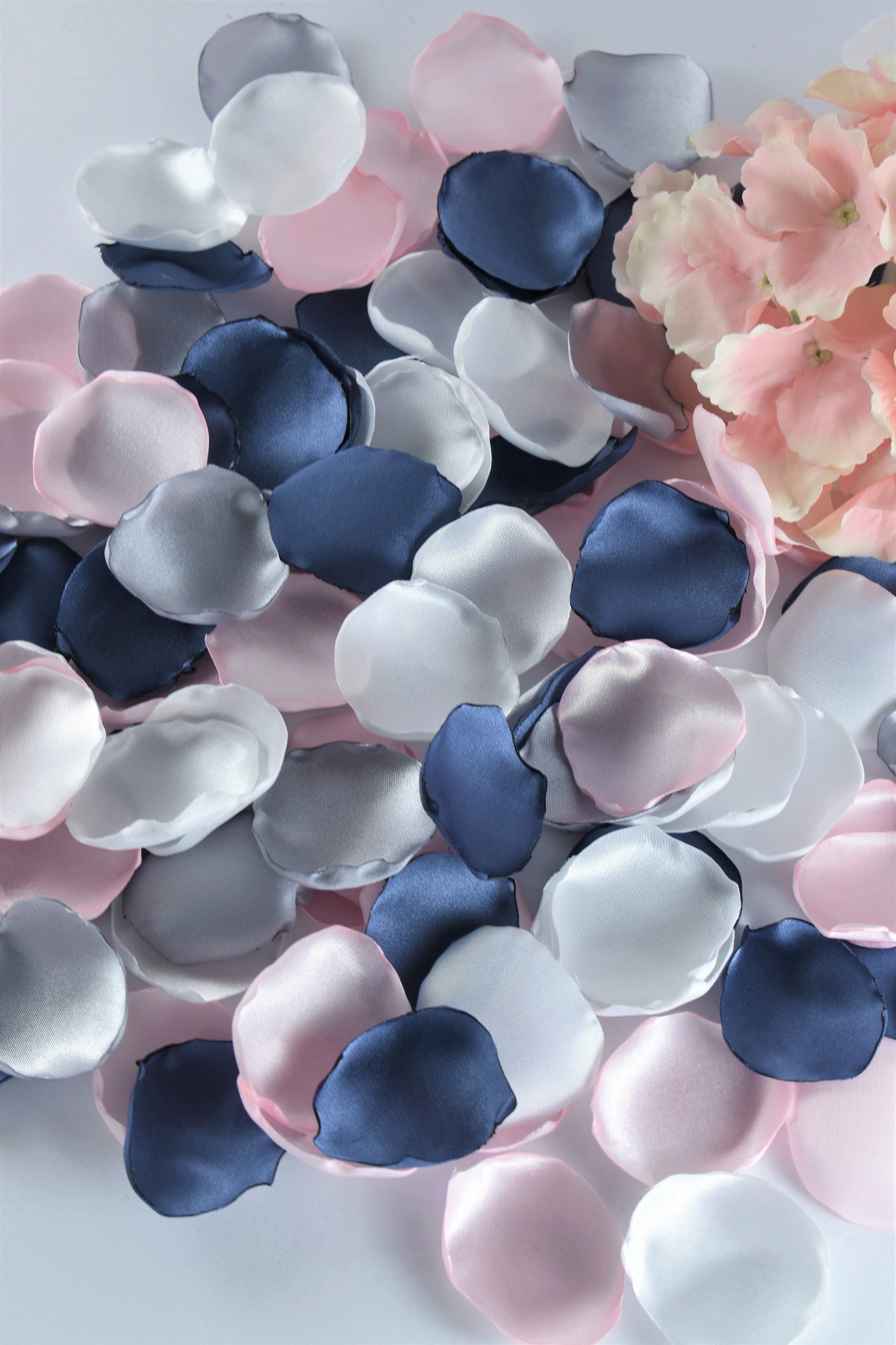 Steel Blue Rose Petals, Silver Petals, Blush Petals, White Rose Petals ...